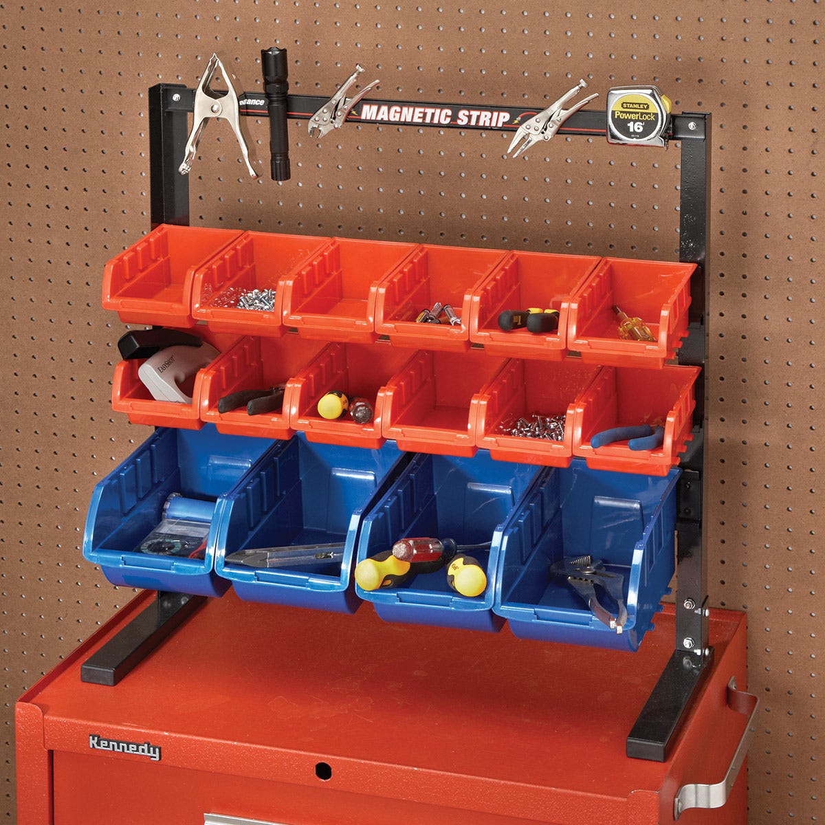 Table Top Storage Bin Rack From Sportys Tool Shop