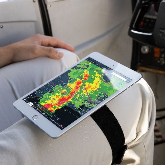 ipad kneeboard holder