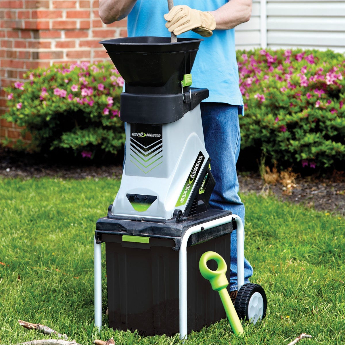 Electric Start Chipper Shredder