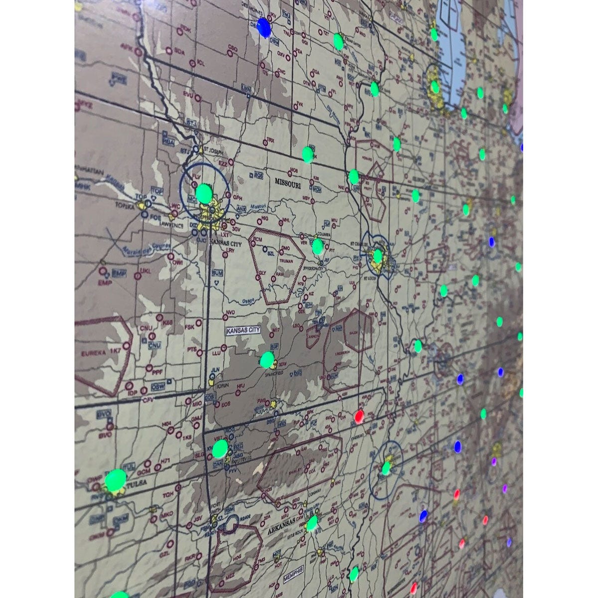 Live METAR Map - from Sporty's Pilot Shop