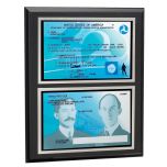 Elite Dual-Sided Pilot License Plaque