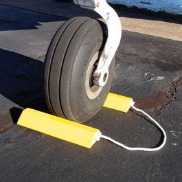Low Profile Wood Wheel Chocks for Cirrus & Cessna