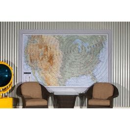 Custom VFR Planning Chart Wall Art (Small)