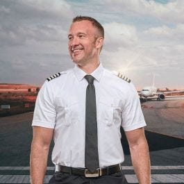 JetSeam Men’s Short Sleeve Pilot Shirt