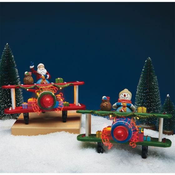 Combo Set of Both Santa and Snowman Display