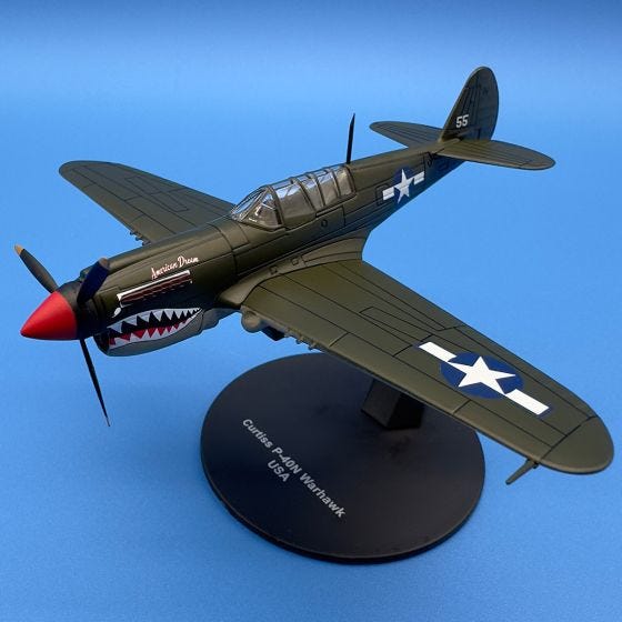P-40 Warhawk “American Dream” Die-Cast Model