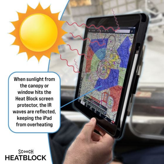 Scooch iPad Heat Block Screen Protector