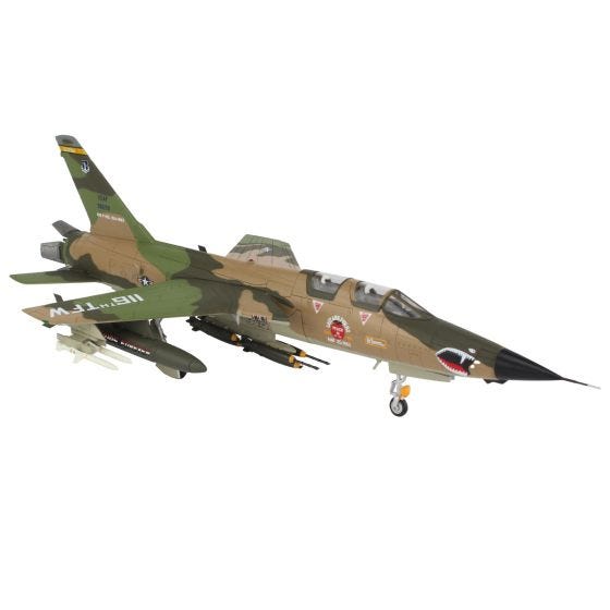 F-105F Thunderchief Peach 91 Die-Cast Model
