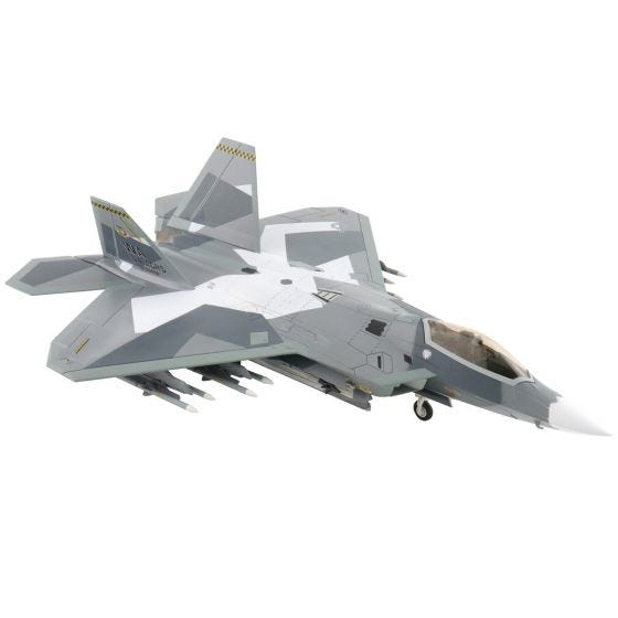 F-22 Raptor Splinter Camouflage Die-Cast Model