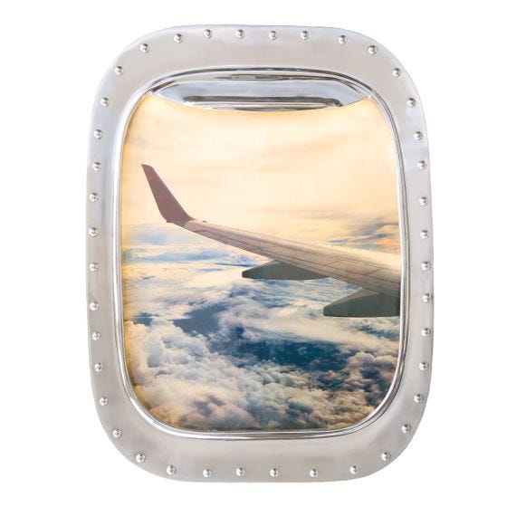 Aircraft Window Wall Picture Frame