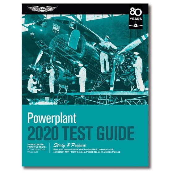 A and P Powerplant Test Guide (ASA)