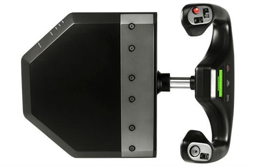 Saitek Flight Simulator Yoke and Rudder Pedals - from Sporty's Pilot Shop