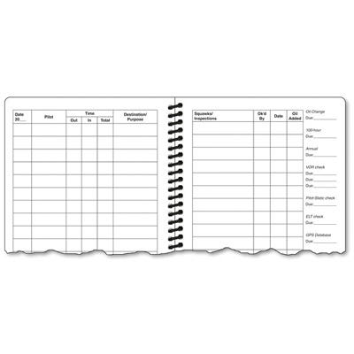 Aircraft Flight Logbook - from Sporty's Pilot Shop