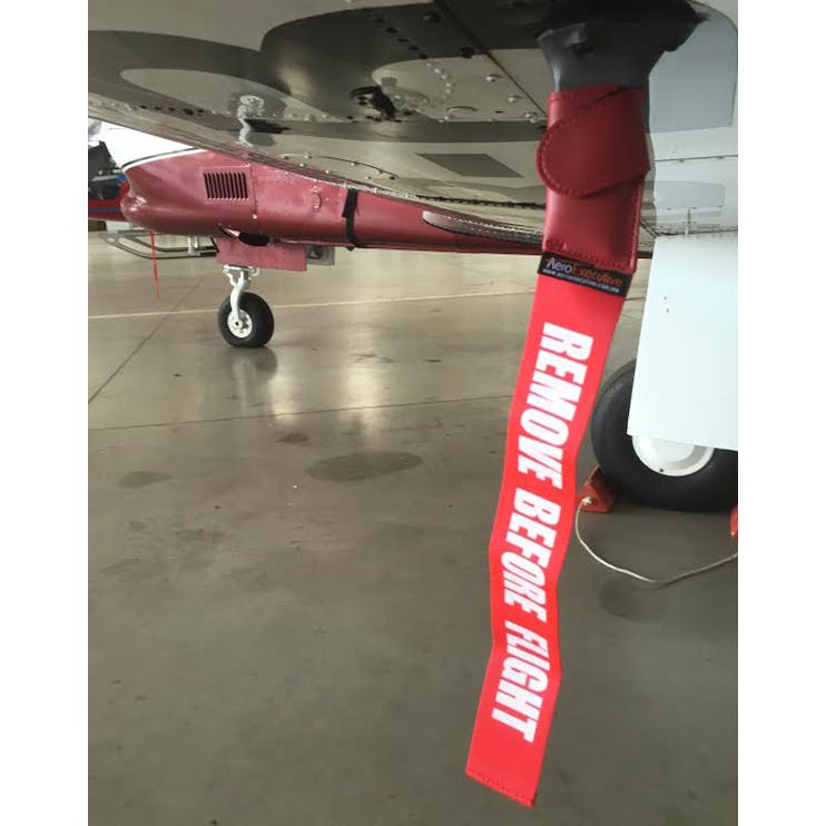 Heavy-Duty Blade-Style Pitot Tube Cover - from Sporty's Pilot Shop