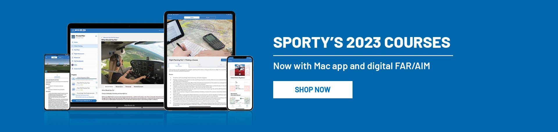 Sporty's Pilot Shop Home Page